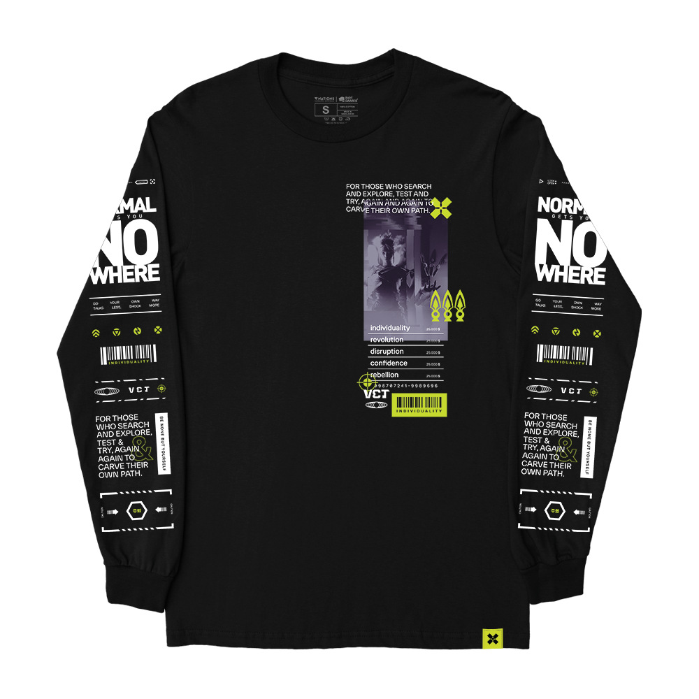 VCT Nowhere Long Sleeve - [BLACK]